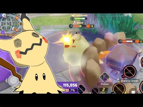 Mimikyu All Rounder Pokemon L Andar Ghusa Ke Mara Mimikyu Unite Move L