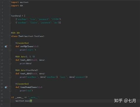 python ddt数据驱动测试 知乎