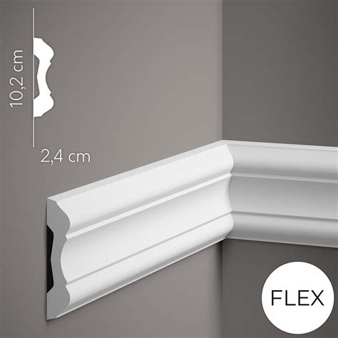 Listwa na ścianę MDD345F 10 2 cm elastyczna Mardom Decor