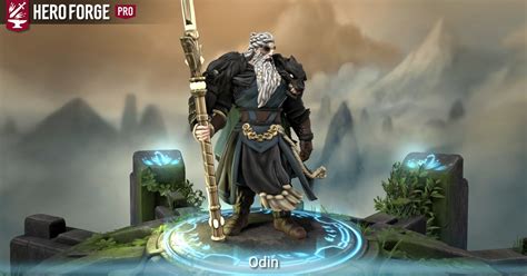 Odin Made With Hero Forge