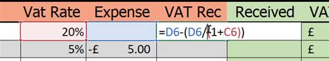 13 formula to calculate vat in excel background formu
