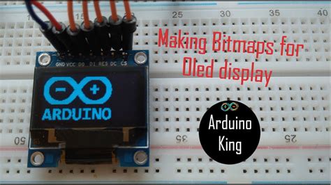 Making Bitmaps For An Oled Display With Arduino Youtu
