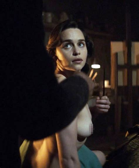 Topless Emilia Clarke Embarks On Raunchy Sex Scene In New Stills From