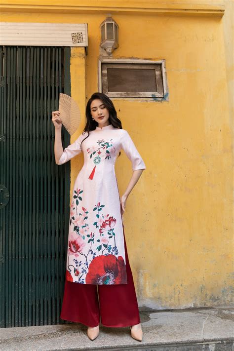Mẫu Áo Dài Gấm O Lựa Chọn Thời Trang Truyền Thống Đẳng Cấp Lông Mi