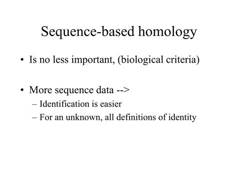 ppt evolving models of biological sequence similarity powerpoint presentation id 5803924