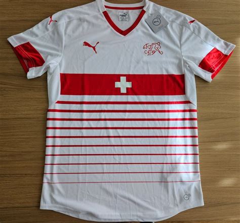 Trikot Schweiz Puma Xl Neu Schweizer Fussball Nati Euro Kaufen Auf