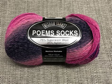 Wisdom Yarns Poems Sock Pulsar Color By Yarngardentexarkana On