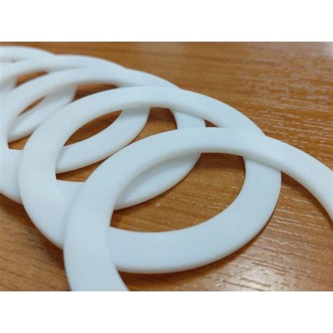 White Ptfe Teflon Gasket Round And Square Thickness Mm At Rs