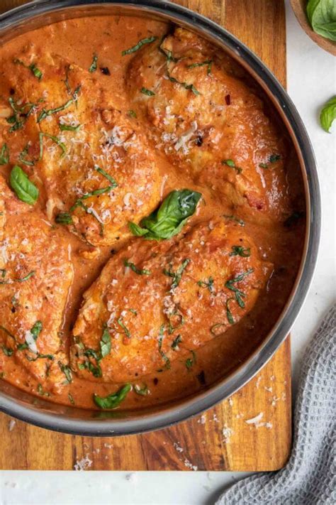 Creamy Tomato Chicken Stephanie Kay Nutrition