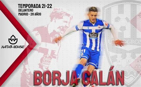 La UDL ficha al delantero Borja Galán La Rioja