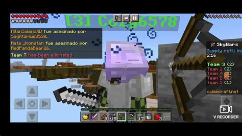SkyWars En Minecraft Jugando YouTube
