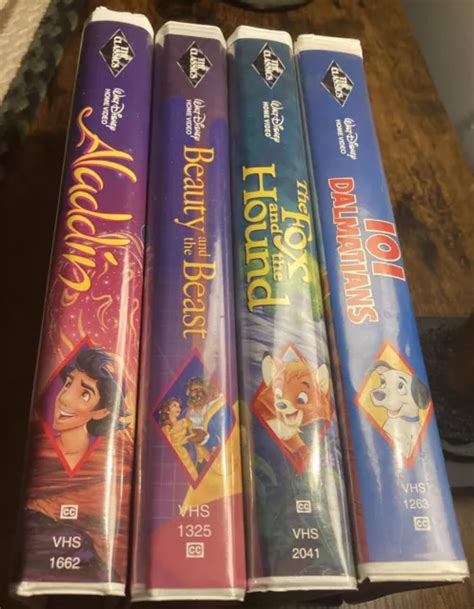 RARE BLACK DIAMOND Disney Vhs Tapes EUR 215 81 PicClick FR
