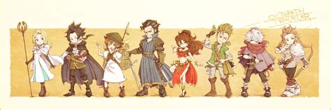 Tressa Colzione Therion Ophilia Clement Primrose Azelhart H Aanit