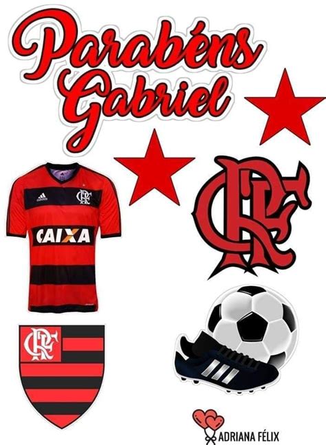 Pin de Denise Canabrava em 1 Topo bolo jogos times Bolo de balão