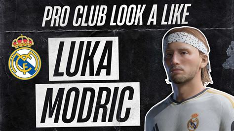 LUKA MODRIC EA SPORTS FC 24 PRO CLUBS LOOK A LIKE FACE TUTORIAL