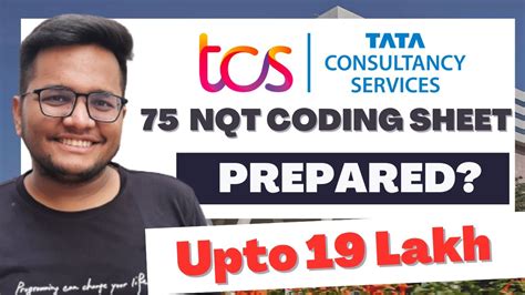 TCS NQT 2023 Coding Sheet Coding Round Of TCS NQT Preparation Sheet