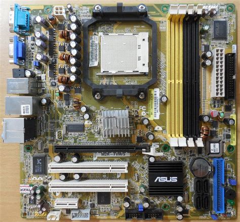Asus M2R FVM S Rev1 01G Mainboard Blende AMD Sockel AM2 DDR2 PCIe VGA