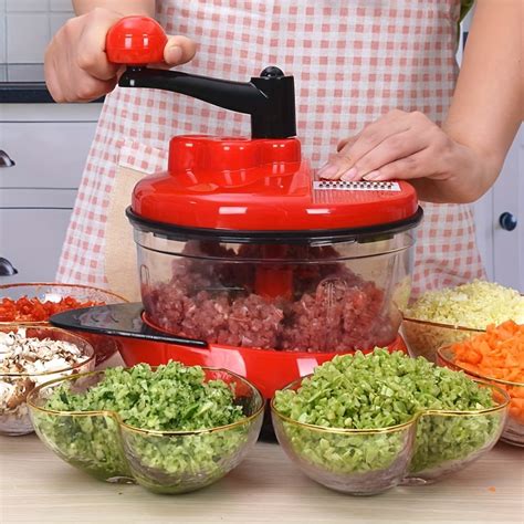 1pc Food Gridner Multi Functional Manual Food Processor Gralic
