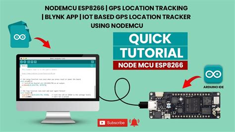 NodeMCU ESP8266 GPS Location Tracking Blynk App IoT Based GPS