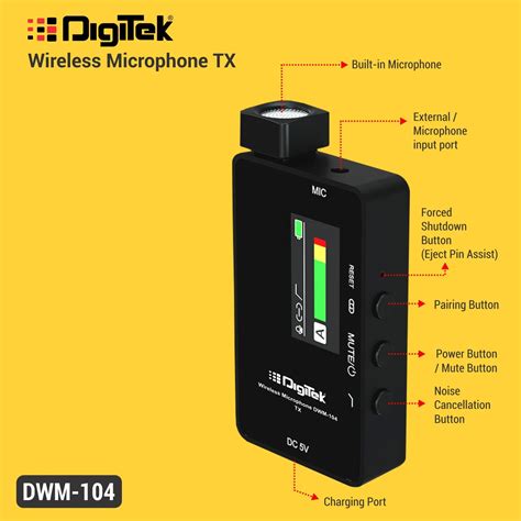 Digitek DWM 104 Wireless Microphone System Is A Wireless Microphone