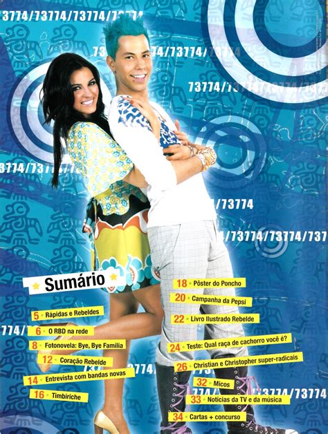 Revista Oficial Rebelde Brasil Nº 23 ror brasil 23 002 RBD Fotos