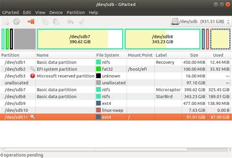 Partitioning How To Merge Two Ext Partition Ask Ubuntu