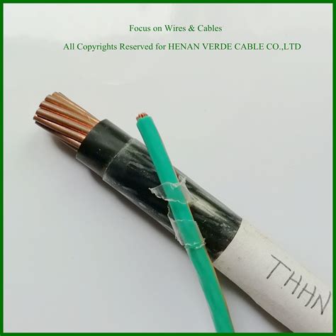 Awg Ul Pvc Insulated Nylon Sheathed Wire Cable Thhn Thhn