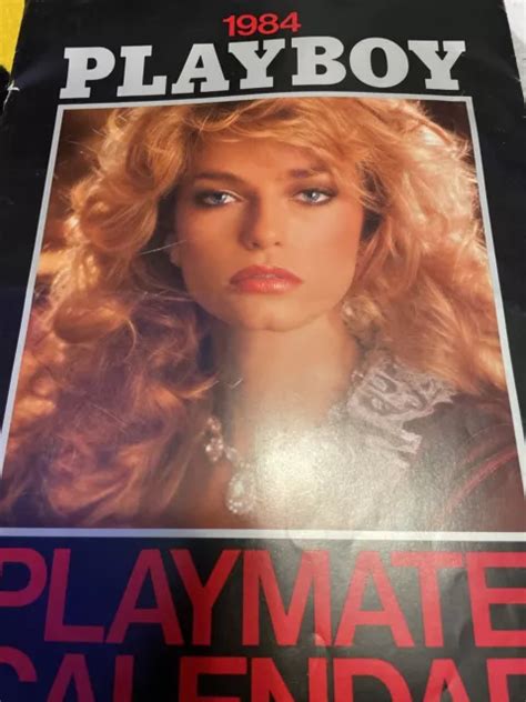 1984 PLAY BOY Playmate Calendar With Shannon Tweed And Cover EUR 9 15