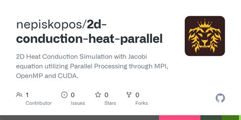 github nbishdev 2d conduction heat parallel 2d heat conduction simulation with jacobi