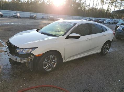 2018 HONDA CIVIC LX For Sale SC NORTH CHARLESTON Mon Jan 08