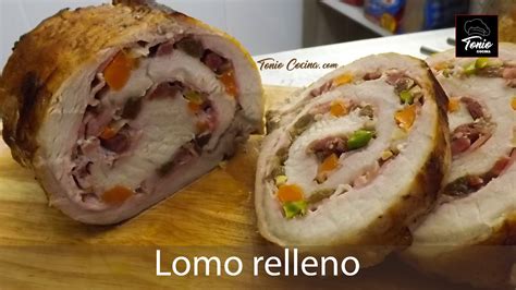 LOMO RELLENO al horno con PATATAS ASADAS Receta fácil TonioCocina