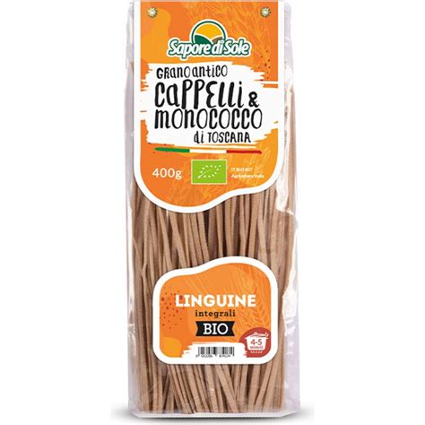 Sapore Di Sole Bio Linguine Cappelli Monococco Vollkorn