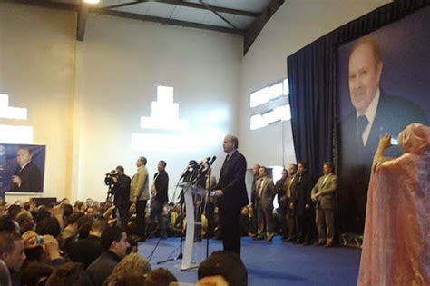 Sellal Pr Dit Une Large Victoire De Bouteflika Au Soir Du Avril Et