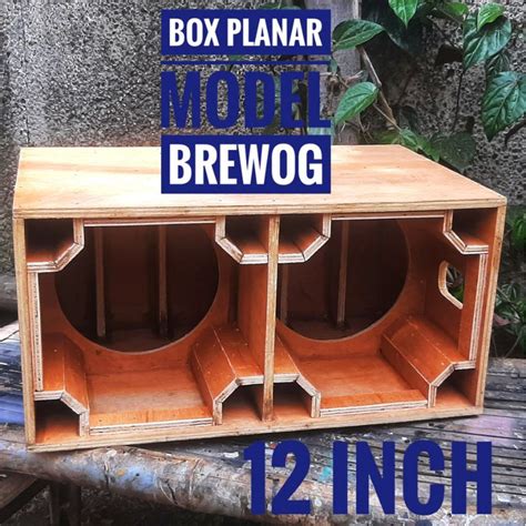 Jual BOX PLANAR 12 INCH DOUBLE MODEL BREWOG Shopee Indonesia