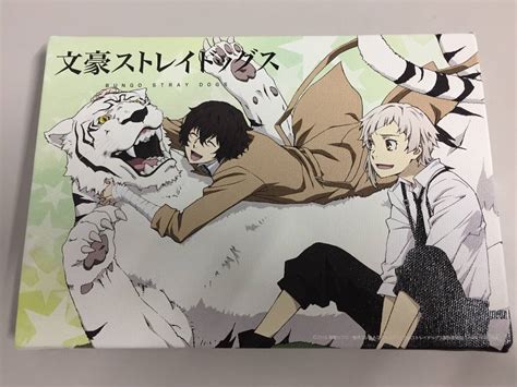 文豪ストレイドッグス Blu ray BOX SEASON 1 購入特典 オリジナルキャンバスアート 中島敦 太宰治 22 0420 01