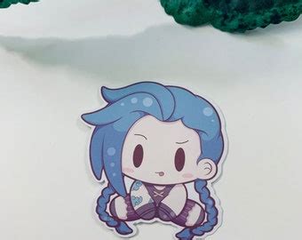 Jinx Chibi Sticker Etsy