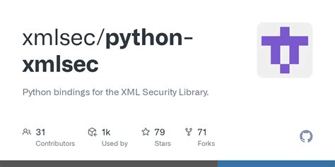GitHub Xmlsec Python Xmlsec Python Bindings For The XML Security