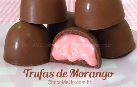 Trufas De Morango Receitas ChocoMeUp