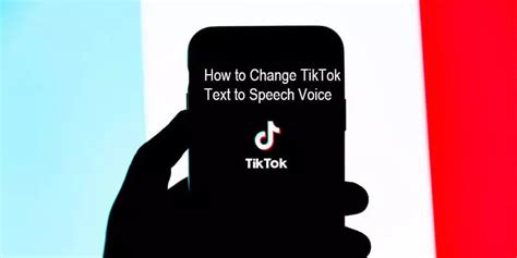 How To Change TikTok Text To Speech Voice And Voice Effects