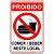 Placa Proibido Comer Ou Beber Neste Local Sinal Center Empresa De
