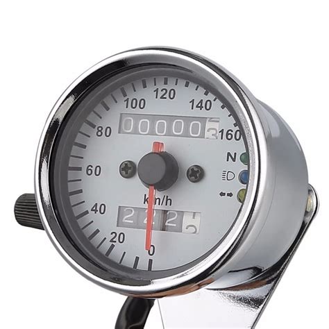 Moto Jauge Tacomètre Moto Odomètre Compteur De Vitesse Tachymètre