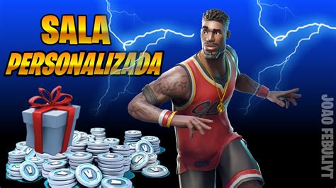 Fortnite Ao Vivo Camp Duplas Valendo Skins Sala Personalizada