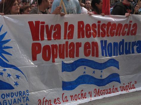 Dêiticos Un año de golpe militar en Honduras la resistencia sigue