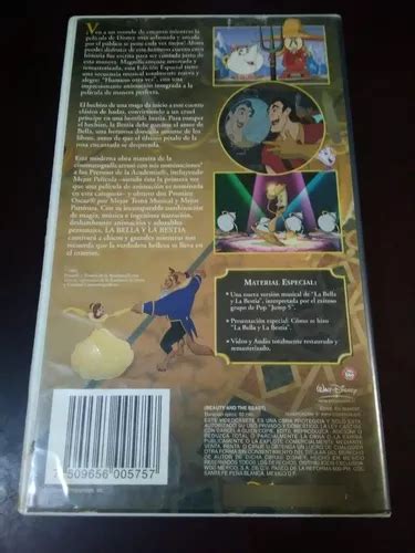 Vhs La Bella Y La Bestía Edición Especial De Colección en venta en