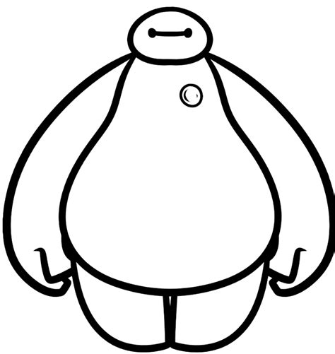 Disegno Di Baymax Big Hero 6 Da Colorare
