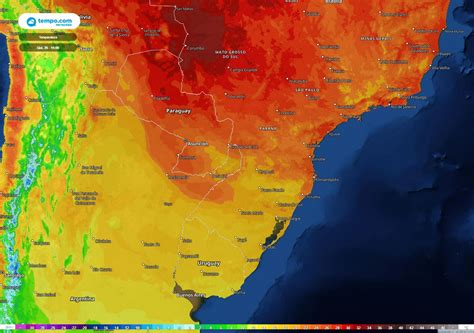 Frio calor e alertas de tempo severo ao mesmo tempo na Região Sul