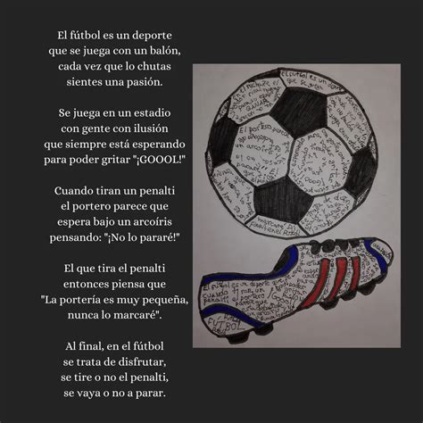 Caligramas Faciles Futbol Imagui