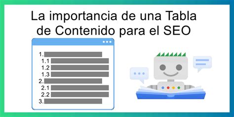 Importancia De Una Tabla De Contenido Para El SEO Kinese