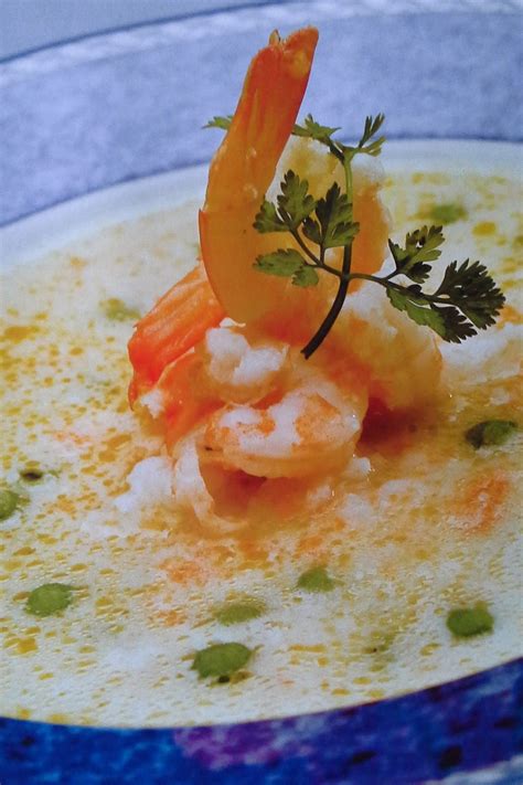Andreas Tapas Und Spanische Gerichte Sopa De Langostinos Al Champagne