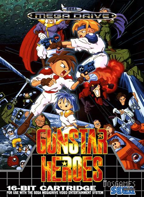 Gunstar Heroes Sega